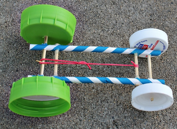 Rubber Band Car Competition | Sidmouth Science Festival